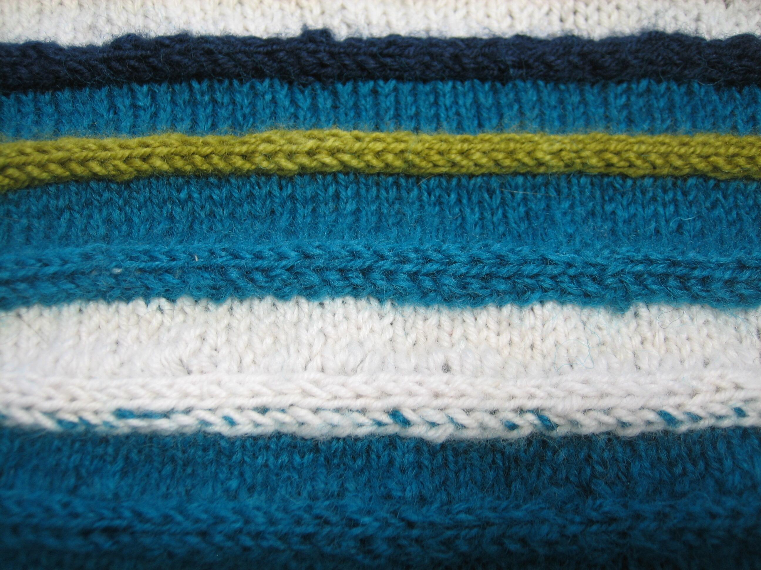 I-cord insertion 3 colors - Christine Guest Designs Blog